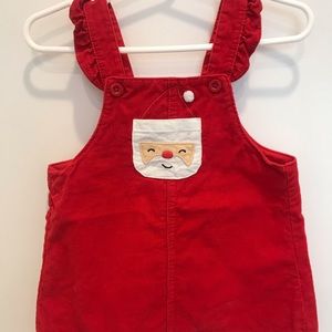 Carter's | Dresses | Red Santa Dress | Poshmark